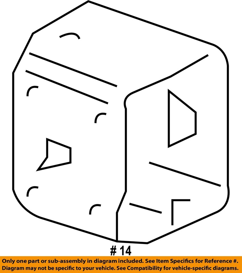 GM OEM 15-22 Trax Fender Structural Components Rails-Reinforcement ...