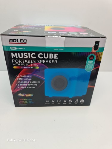 Arlec Music Cube Bluetooth Speaker - New | eBay