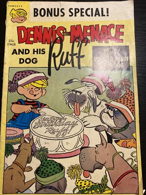 Dennis the Menace and His Dog Ruff 54 Fawcett Comics 1968 | eBay