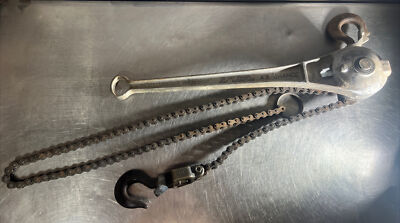 A.B. Chance 3/4 Ton Ratchet Link Chain Hoist. Item ID 2 | eBay