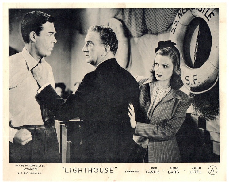 Lighthouse Original Lobby Card June Lang John Litel Richard Bailey 1947 ...