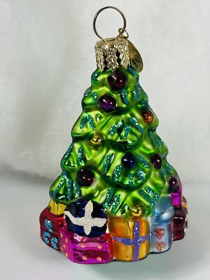 Christopher Radko Little Gems Collection Giving Tree Ornament In Box | eBay