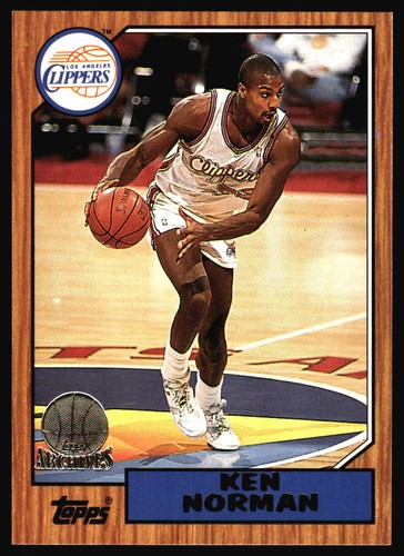 1992-93 Topps Archives Ken Norman #96 Los Angeles Clippers | eBay