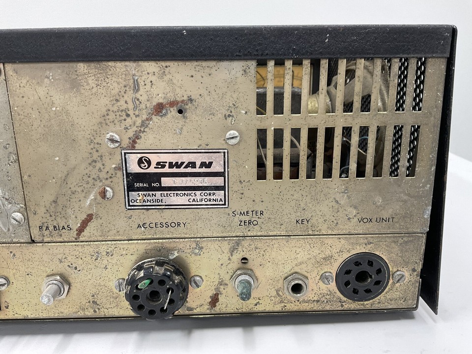 Swan Electronics 500C SSB Transceiver Ham Radio UNTESTED & OPEN FOR ...