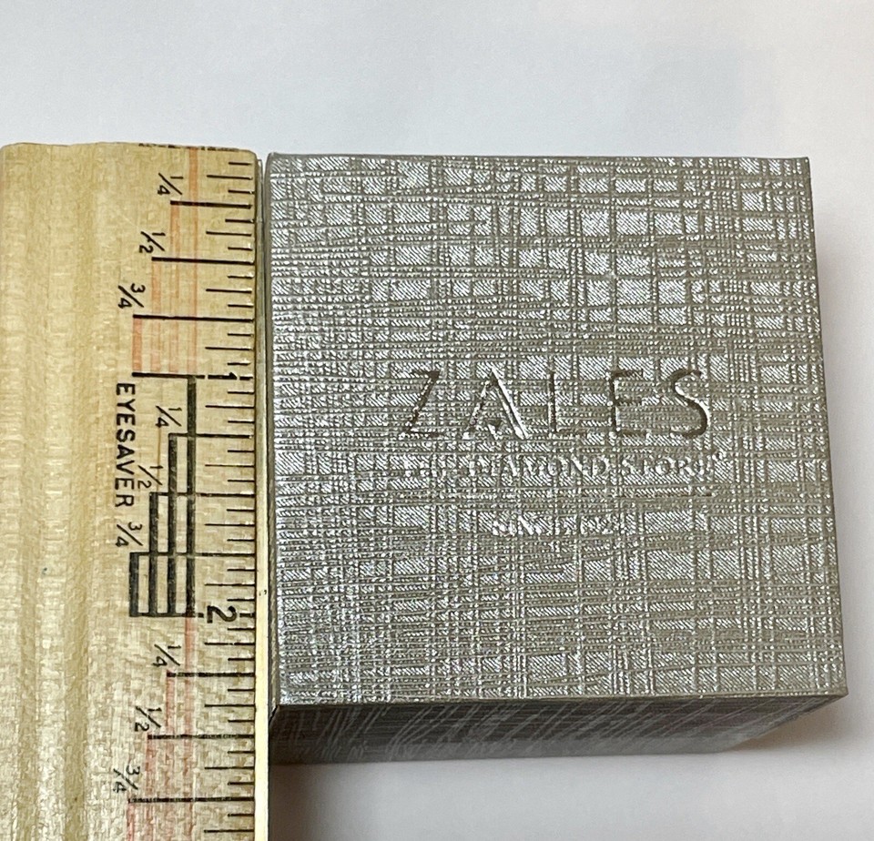 NEW~ZALES Jewelers EMPTY Clamshell Necklace/Earrings/Ring Presentation ...