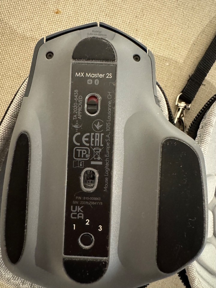 Logitech MX Master 2S (810-009843) Wireless Standard Mouse with Hard ...