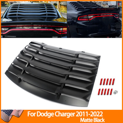 2011-2022 Dodge Charger Rear Window Windshield Louver Cover Sun Shade ...