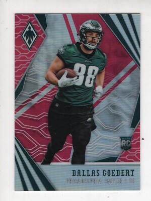 2018 Panini Phoenix Football Pink Dallas Goedert Rookie RC! 101/199 | eBay