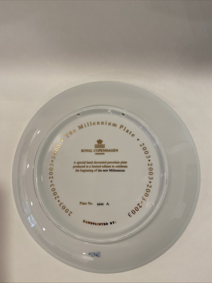 Royal Copenhagen 2003 Millennium Plate Collector Edition | eBay