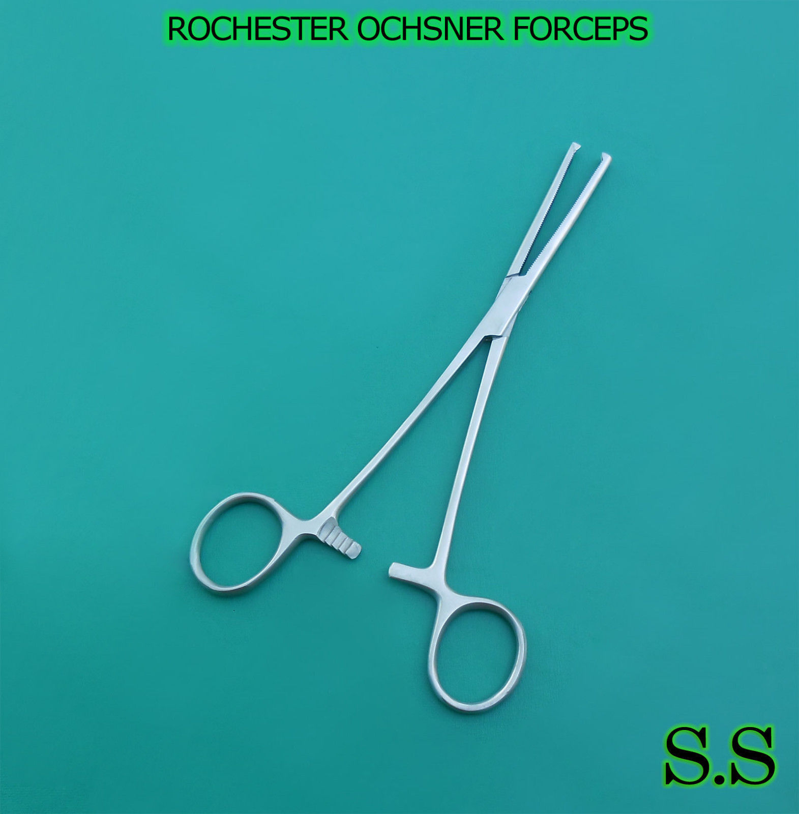 ROCHESTER OCHSNER FORCEPS 8" STR Surgical Instruments | eBay