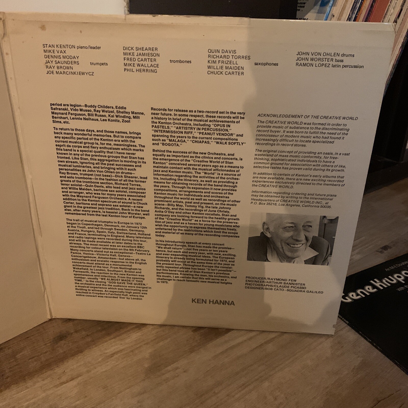 STAN KENTON - Today Live In London (Phase 4 Stereo) - 12" Vinyl Record ...