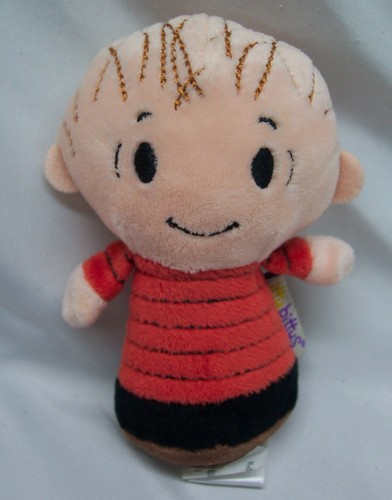 Hallmark Itty Bittys Peanuts Gang LINUS BOY 4" Plush STUFFED ANIMAL Toy ...