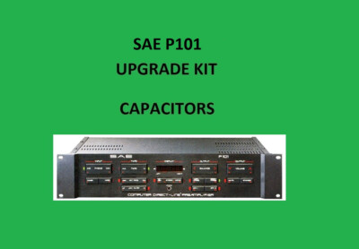 Stereo Preamplifier SAE P101 Repair KIT - all capacitors | eBay