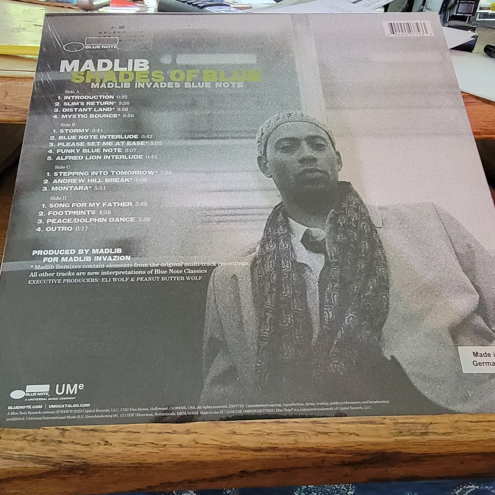 Madlib – Shades Of Blue Blue Note – 5507723 2023 NEW 602455077233| eBay