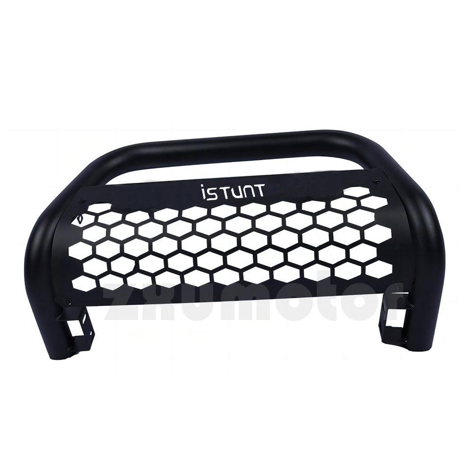 For 2004-2023 Ford F150 Matte Black AVT Edge Bull Bar Brush Push Bumper ...