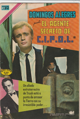 DOMINGOS ALEGRES 866 EL AGENTE SECRETO DE CIPOL 1970 NOVARO MEXICAN COMIC | eBay