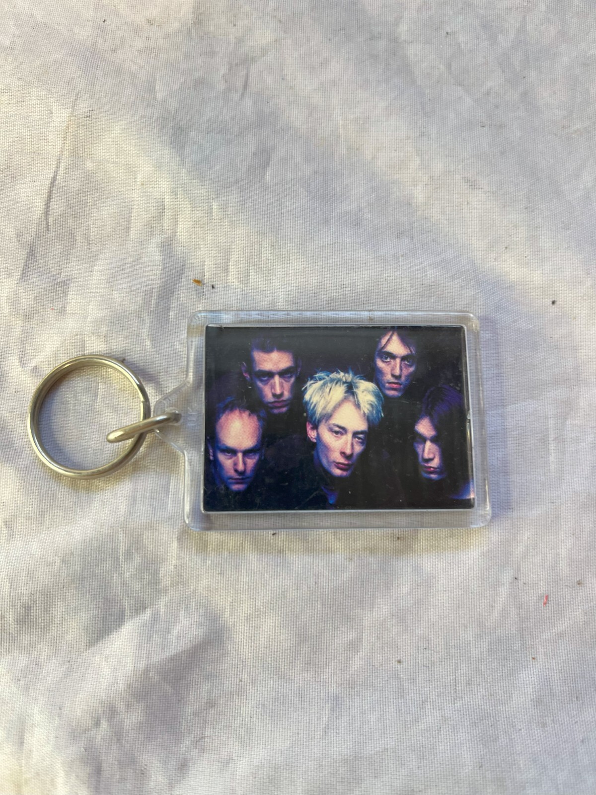 Radiohead UK Possibly Vintage 1990s Keychain - Gem