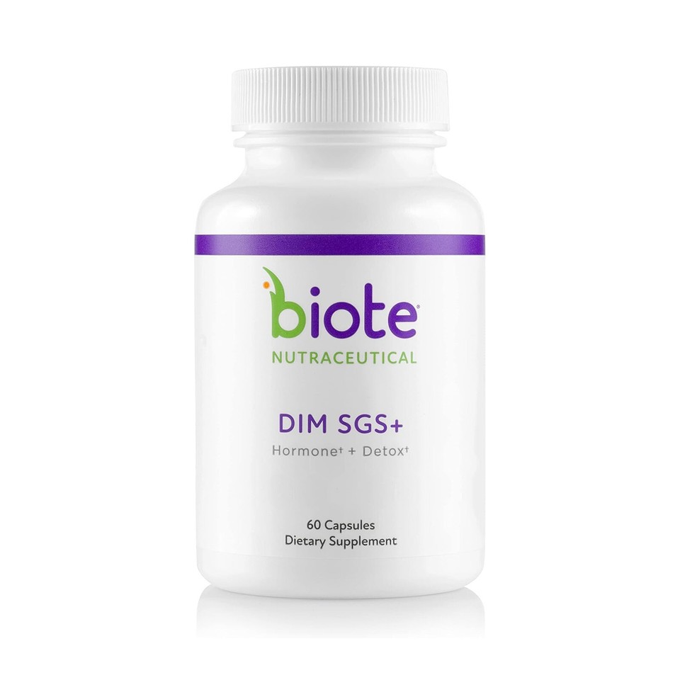 3 Pack Biote Nutraceuticals DIM SGS + - Hormone + Detox (60 Capsules ...