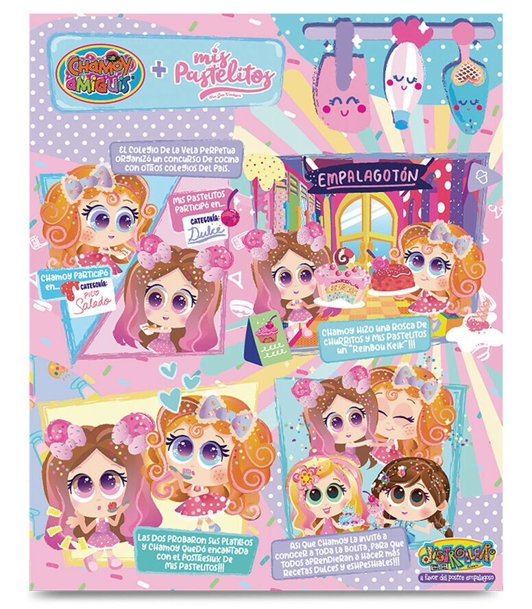 1 DISTROLLER MIS PASTELITOS CHAMOY Y AMIGUIS Doll Brand New | eBay