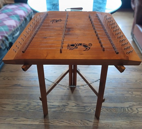 Hammered Dulcimer with stand, hammers, and tuner | eBay