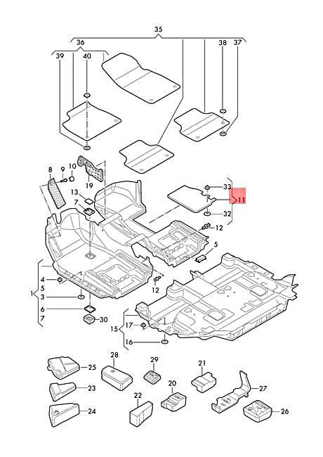 AUDI AUDI Q8 RSQ8 Q7 4MB 4MG BATTERY COVER SOUL BLACK 4M0863080BQA5 NO ...