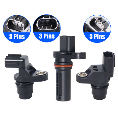 For Acura TSX Honda Accord 3Pcs Camshaft&Crankshaft Position Sensor ...