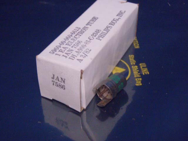 PHILIPS ELECTRON TUBE JAN 7586 NEW IN BOX A 3/82 | eBay