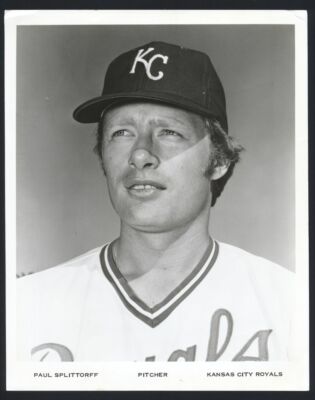 1982 Kansas City Royals PAUL SPLITTORFF Team Issue Original Photo | eBay