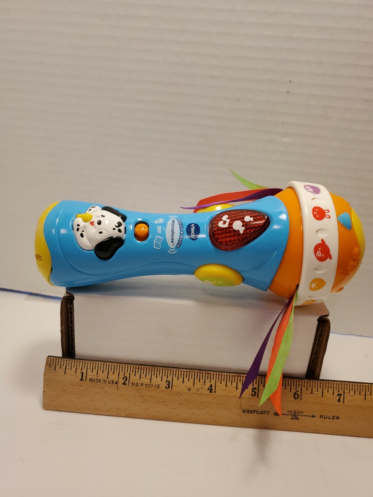 💕 VTech Baby Babble and Rattle Microphone Singing Musical Educational ...