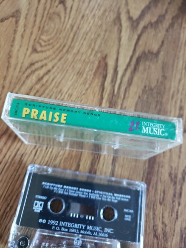 Praise - Scripture Memory Songs Cassette Tape 1992 Contemporary Music ...