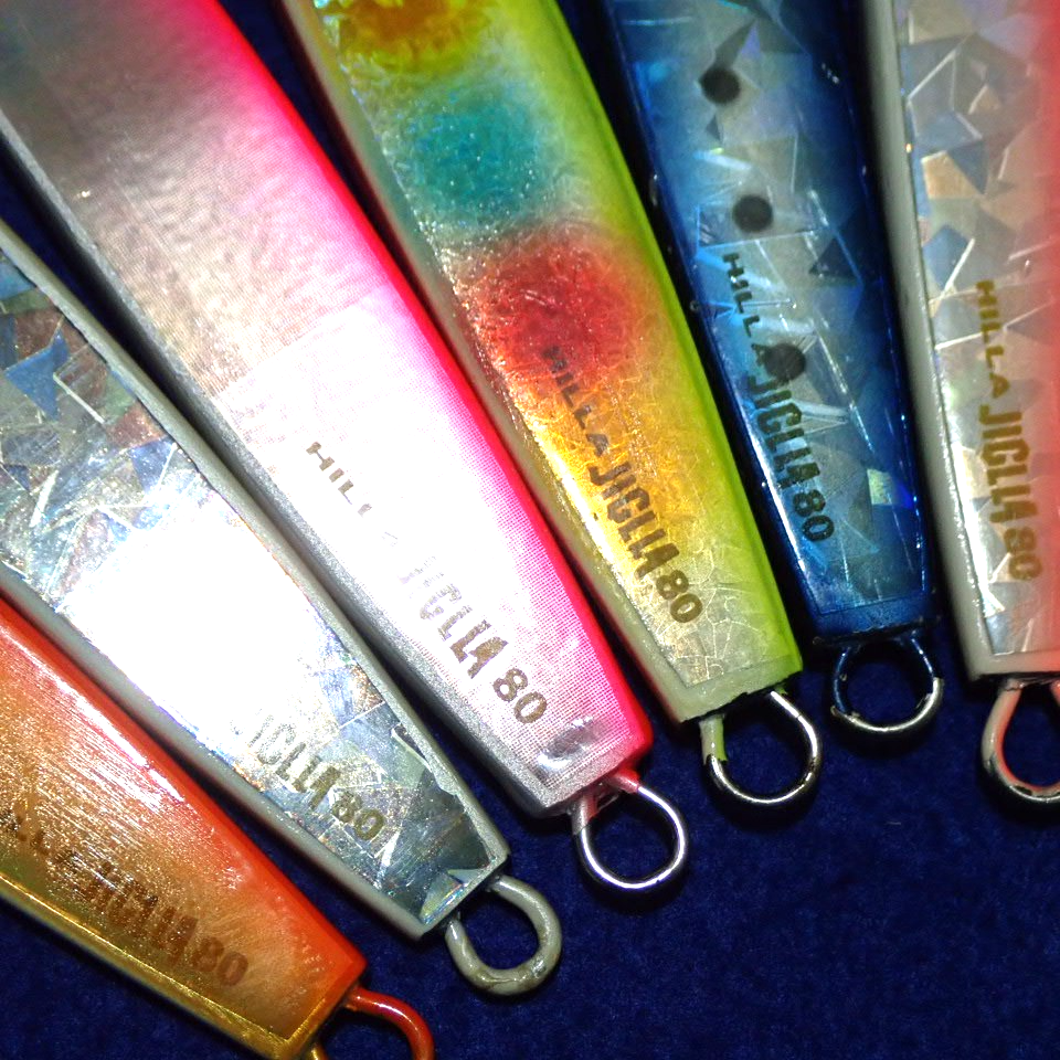 SAURUS Jig HILLA JIGLLA & SHICO JIGLLA 80g JDM Fishing Lures Lot Made ...