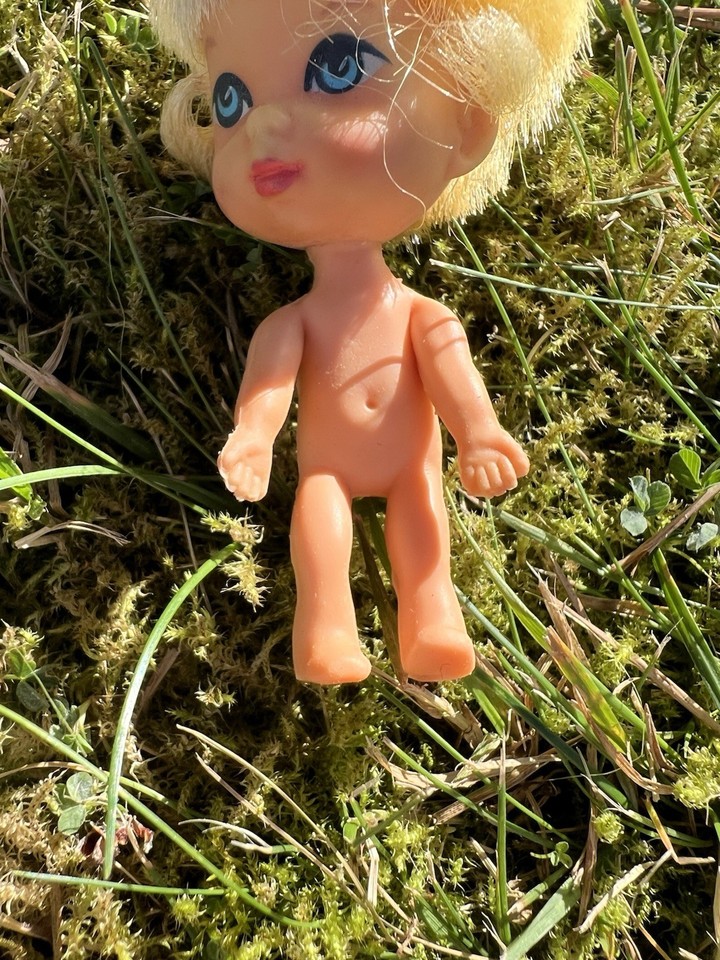 Vintage Mattel Liddle Kiddles BABY LIDDLE DIDDLE Doll in PJ's As Is | eBay