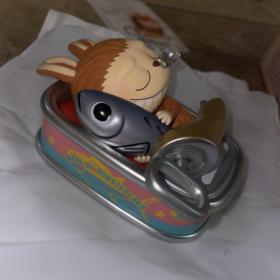 Pop Mart Labubu The Monsters Wacky Mart Series Canned Sardines Figure ...