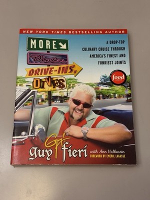 Guy Fieri More Diners, Drive-Ins and Dives Paperback Cookbook Series | eBay