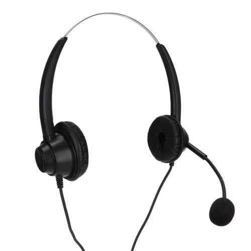 H360D‑USB‑1 Binaural USB Business Headset With Adjustable Speaker ...