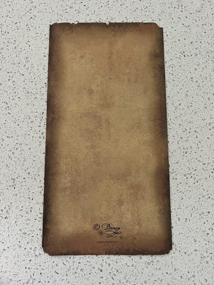 Walt Disney World Pirates Adventure Treasure of the Seven Seas Map ...