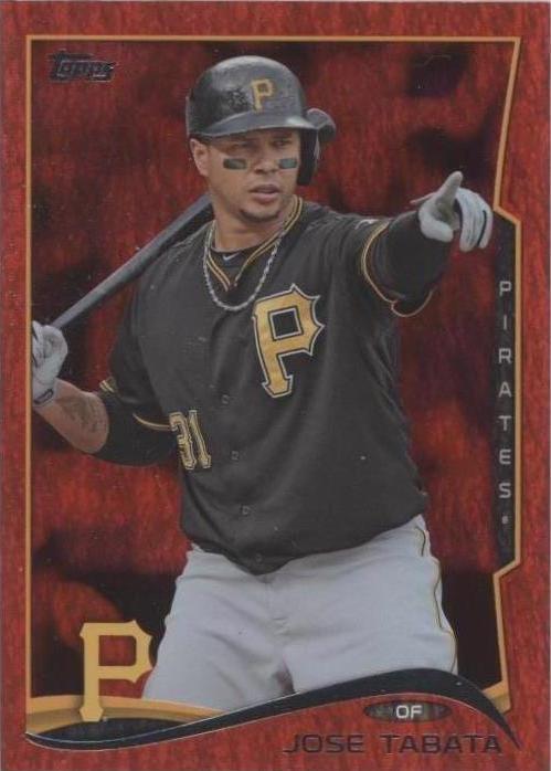 2014 Topps - Jose Tabata #654 Red Hot Foil for sale online | eBay