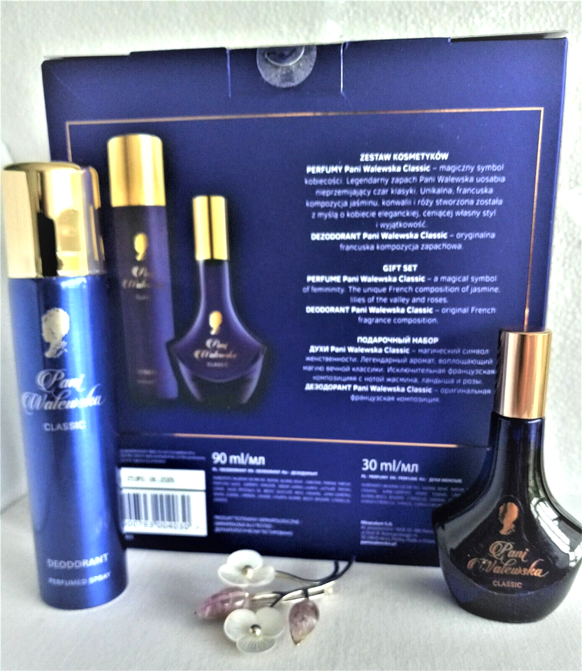 Gift Set Classic Perfume Pani Walewska Spray 30ml & Deo 90ml Miraculum ...