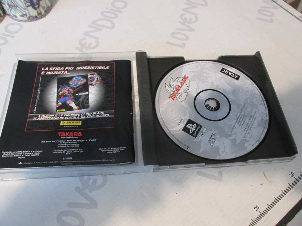 Beyblade Let It Rip! Atari PLAYSTATION 1 PS1 Pal Italian | eBay