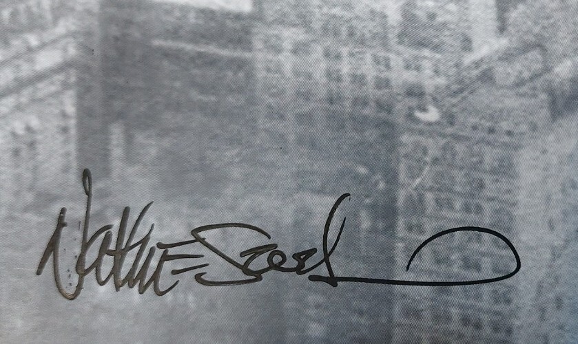 Nathan Szerdy SIGNED DC Skyscraper Print Superman Batman Wonder Woman ...