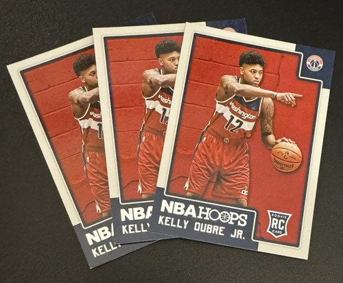 (3) Kelly Oubre Jr. 2015-16 NBA Hoops ROOKIE #283 Lot - 1 Red Back ...