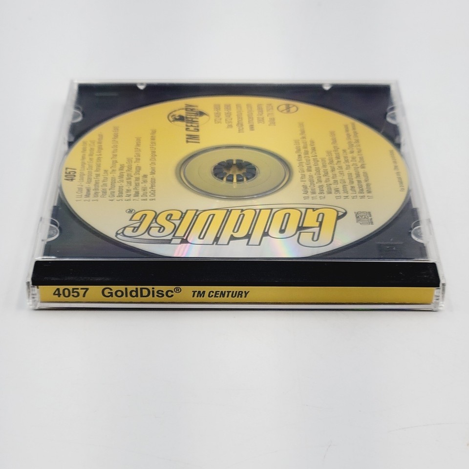 #4057 TM Century GoldDisc Radio CD LL Cool J Aaliyah Brandy Whitney ...