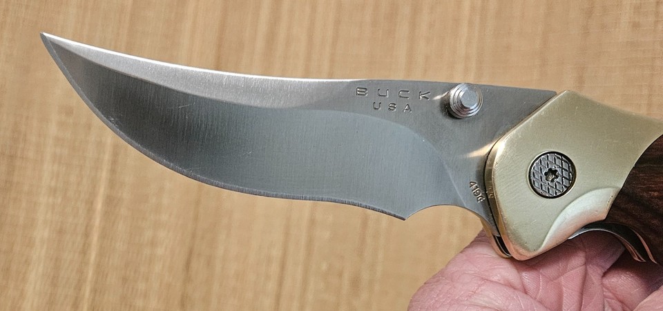 Buck Knife 419 Kalinga Pro Folder S30V BOS Rosewood Handles E25 *** | eBay