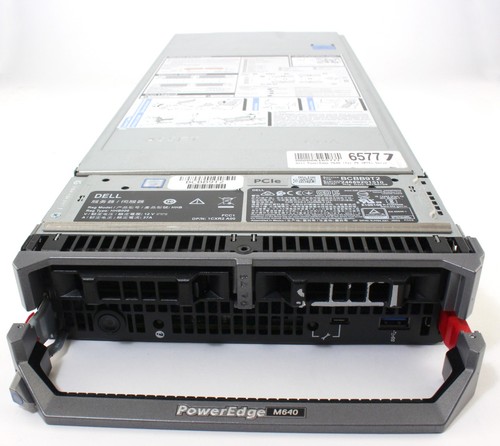 Dell PowerEdge M640 2x 2.6GHz Xeon Gold 6132 96GB RAM Blade Server ...