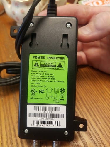 DIRECT TV PI21R1-03 POWER INSERTER SWM ODU MODEL: SWIM CORD IRD | eBay