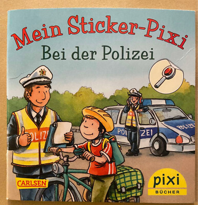 Pixi-Buch - Mein Sticker-Pixi - Bei der Polizei (2128) (Sticker ...