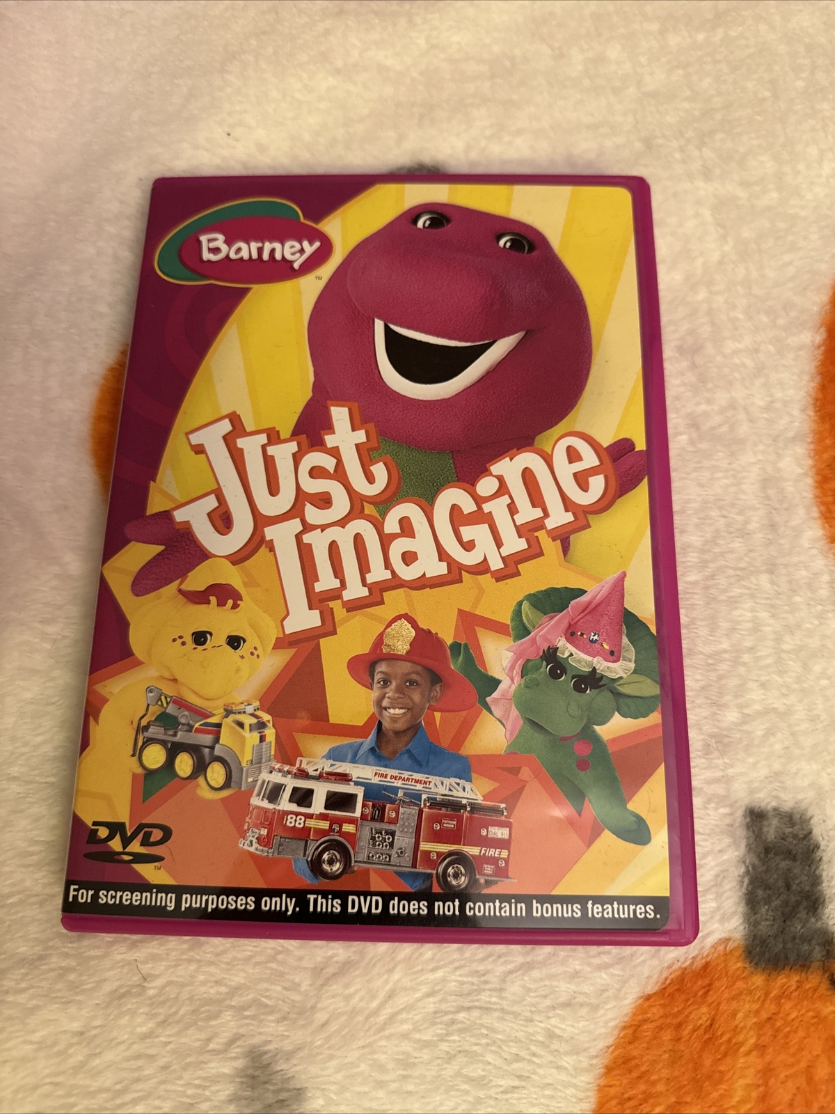 Barney Just Imagine Screener Movie (DVD, 2005) HiT Entertainment 16 ...