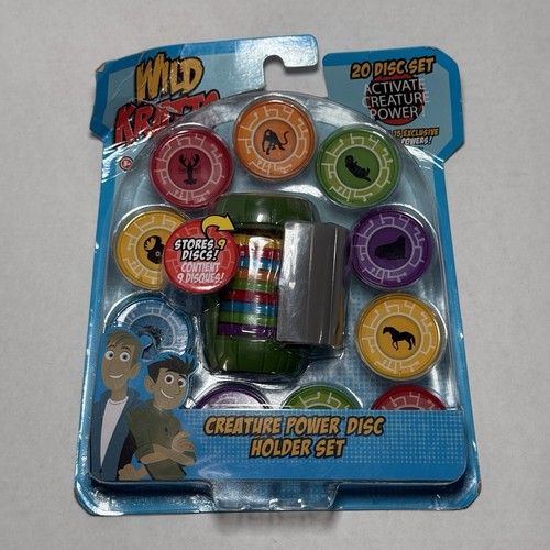 Wild Kratts Toys Creature Power Disc Holder Set with 20 Discs - Chris ...