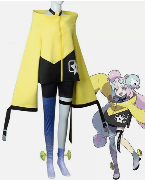Scarlet and Violet Iono Cosplay Costume Girls Outfit Jacket Full Set | eBay