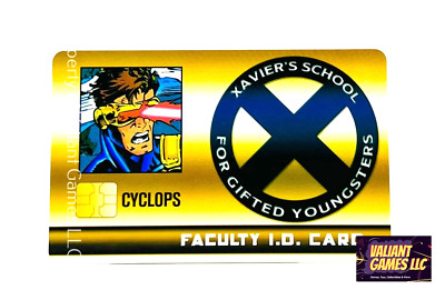 Marvel Heroclix Cyclops ID Card #XID-018 X-Men Xavier's School Set | eBay